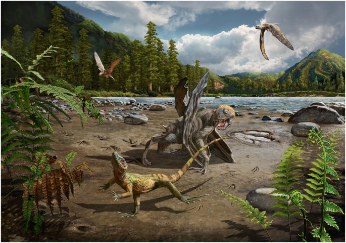 Lizards ran bipedally 110 million years ago | Scientific Reports