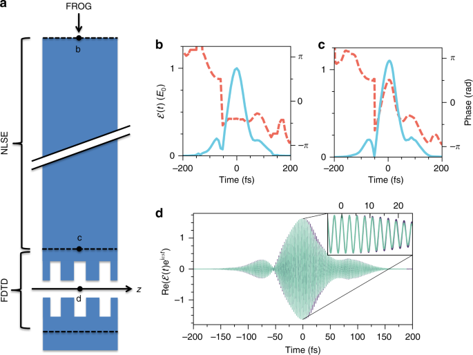 High-field nonlinear optical response and phase control in a dielectric laser accelerator ...
