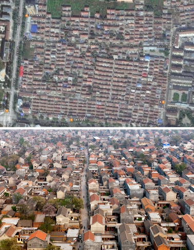 A Co-Evolution Model of Planning Space and Self-Built Space for Compact ...