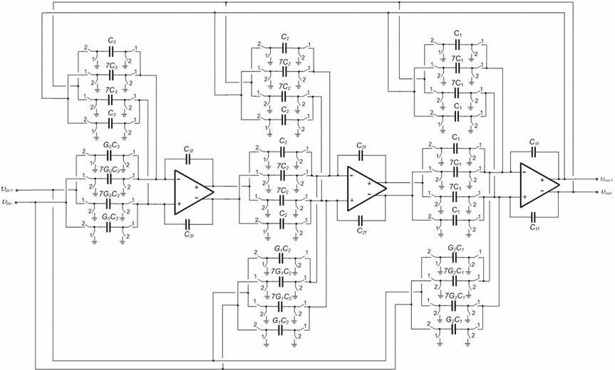 Switched-Capacitor Fractional-Step Butterworth Filter Design | SpringerLink