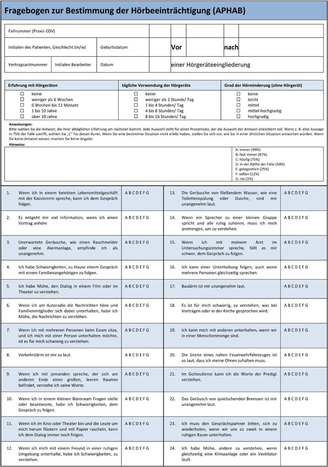 Entwicklung und Anwendung einer APHAB-Datenbank | SpringerLink