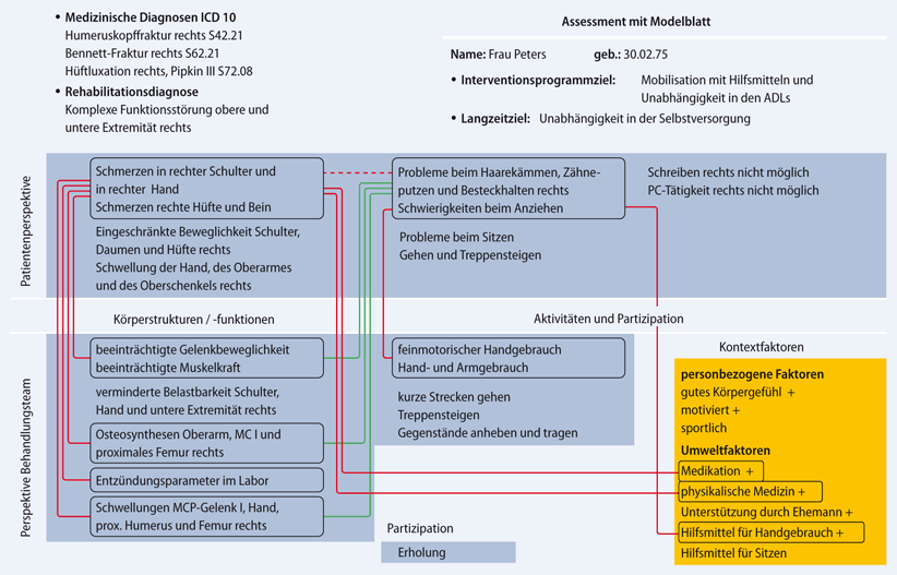 Anwendung der Internationalen Klassifikation der Funktionsfähigkeit ...