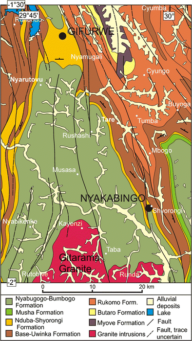 Genesis of the vein-type tungsten mineralization at Nyakabingo (Rwanda ...