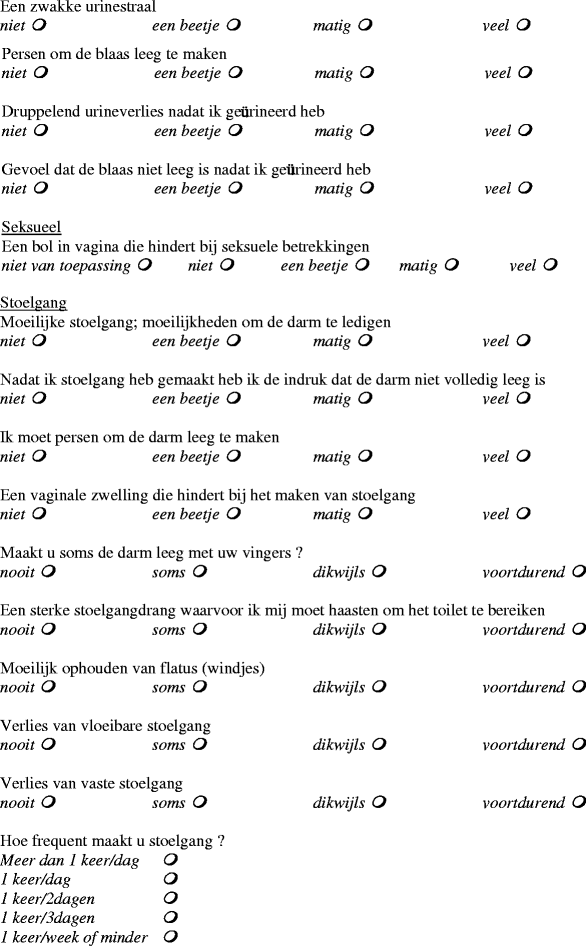 Validity, reliability and responsiveness of a Dutch version of the ...