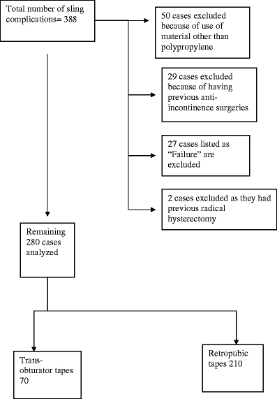 Comparison of late complications of retropubic and transobturator ...