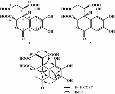 Isolation of chebulic acid from Terminalia chebula Retz. and its ...