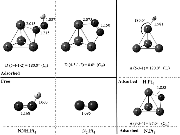 Hydrazine decomposition on a small platinum cluster: the role of N2H5 ...