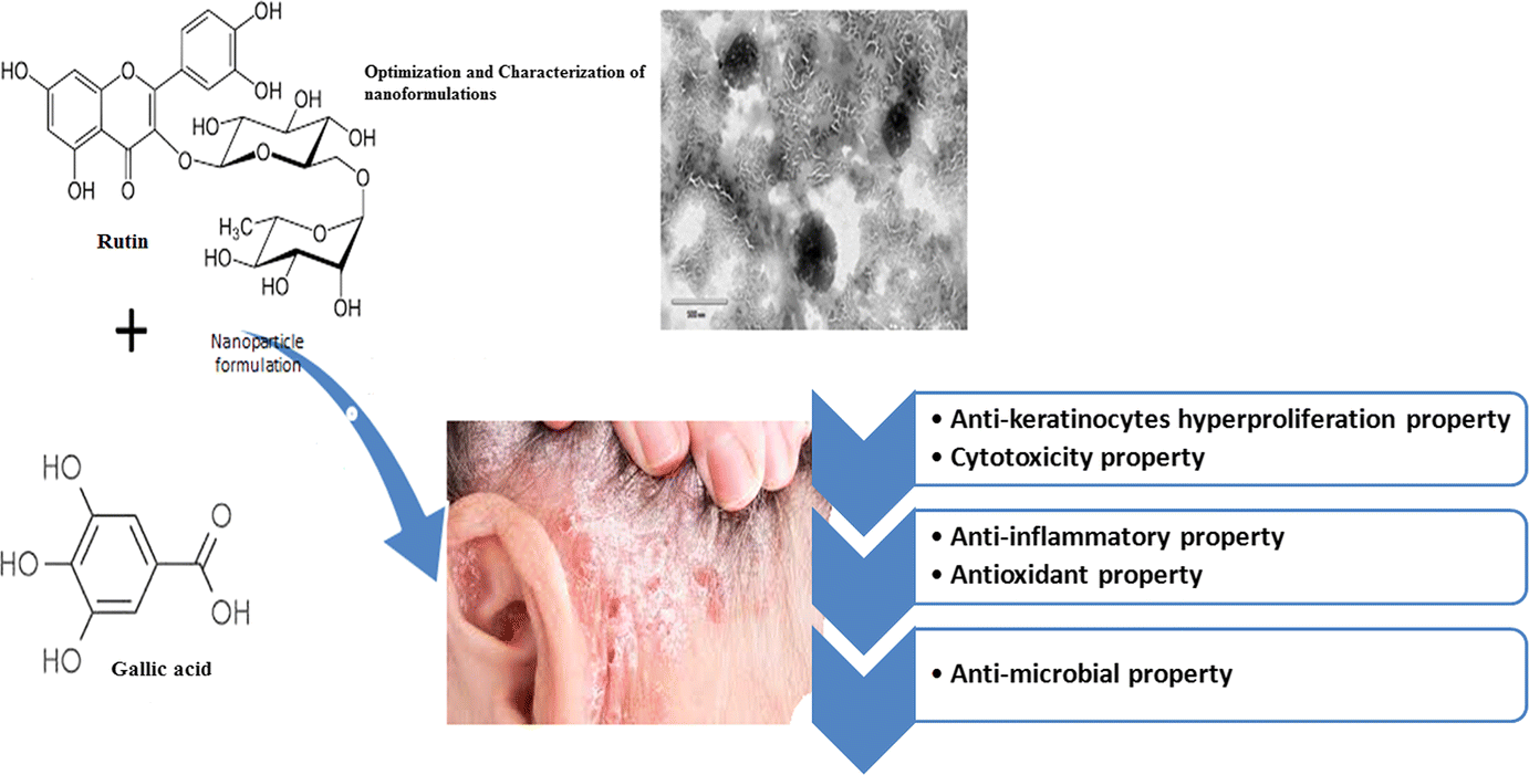 Targeting keratinocyte hyperproliferation, inflammation, oxidative ...