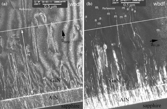 Dislocation density investigation on MOCVD-grown GaN epitaxial layers ...