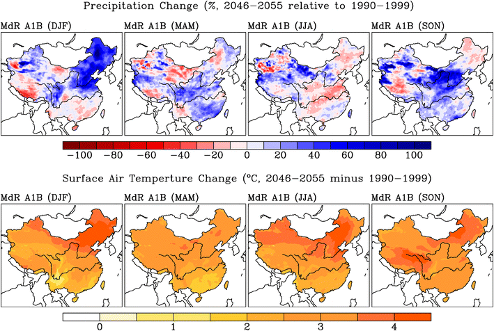 A regional climate model downscaling projection of China future climate ...
