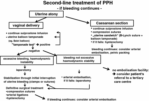 Second-line treatment of postpartum haemorrhage (PPH) | SpringerLink