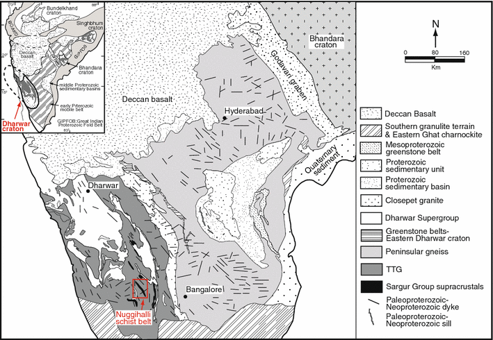 Compositional variations in the Mesoarchean chromites of the Nuggihalli ...