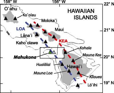 Age, geology, geophysics, and geochemistry of Mahukona Volcano, Hawai`i ...