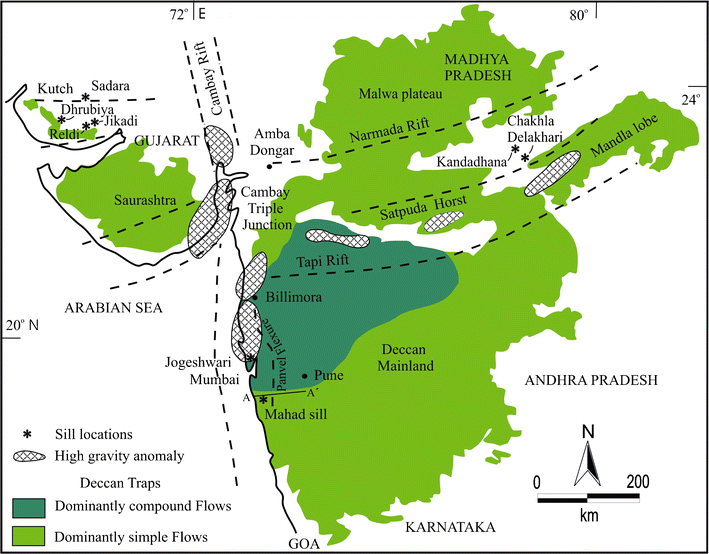 Geology of the saucer-shaped sill near Mahad, western Deccan Traps ...