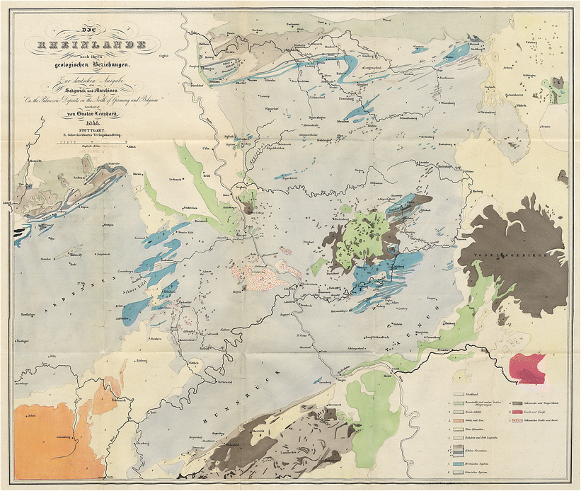 Early volcanological research in the Vulkaneifel, Germany, the classic ...