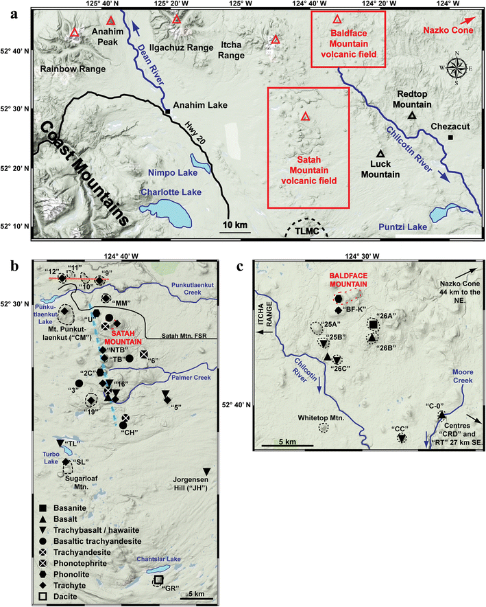 The Satah Mountain and Baldface Mountain volcanic fields: Pleistocene ...