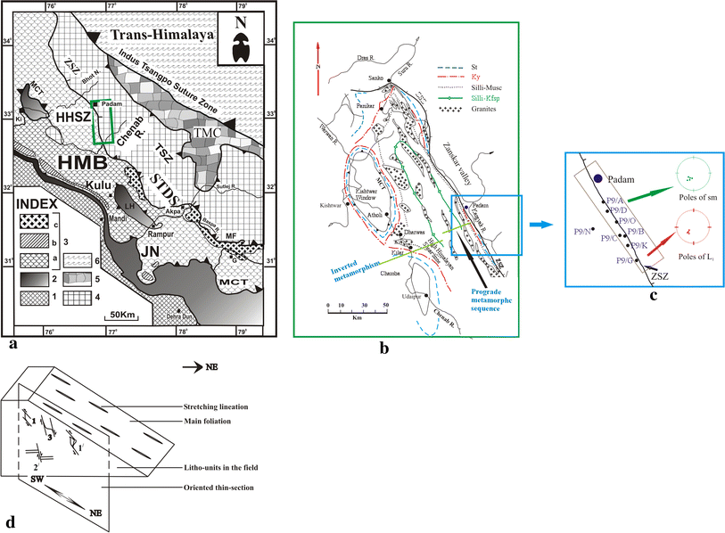 Higher Himalayan Shear Zone, Zanskar Indian Himalaya: microstructural ...