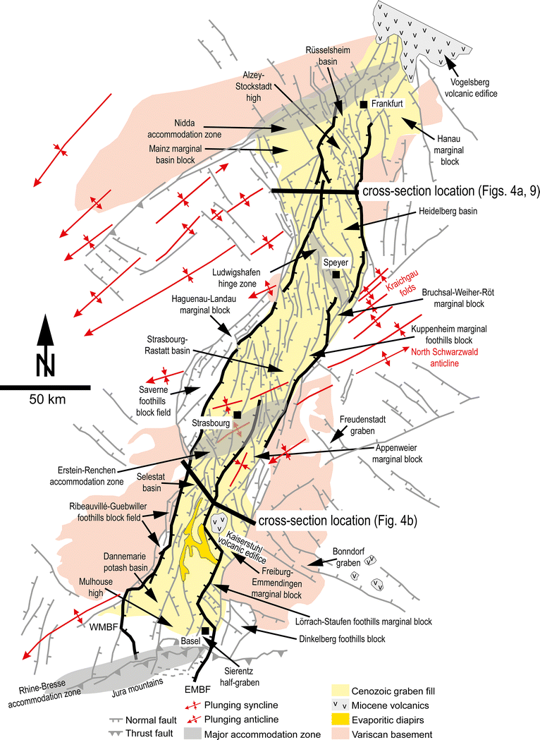The Late Variscan control on the location and asymmetry of the Upper ...