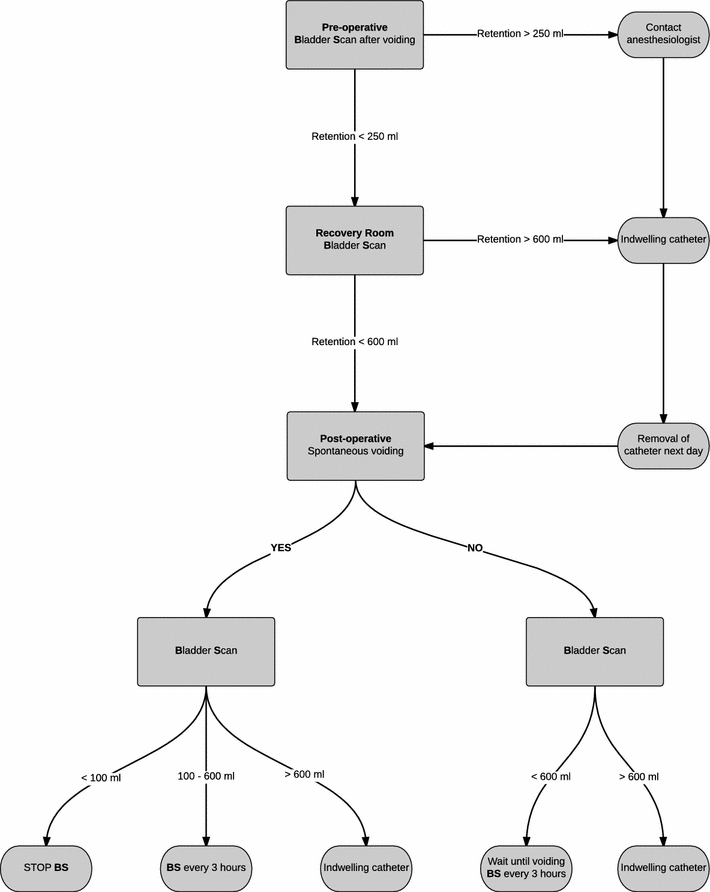 Low incidence of postoperative urinary retention with the use of a ...