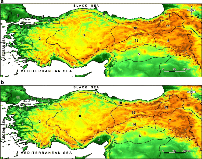 Clustering current climate regions of Turkey by using a multivariate ...