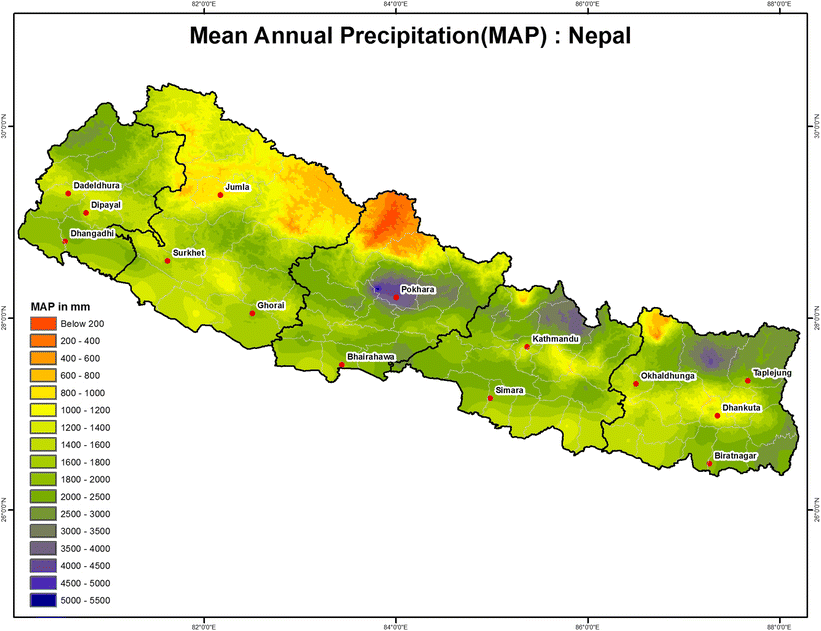 New climatic classification of Nepal | SpringerLink