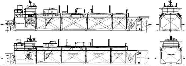 Study on tank shape for sloshing assessment of LNG vessels under ...
