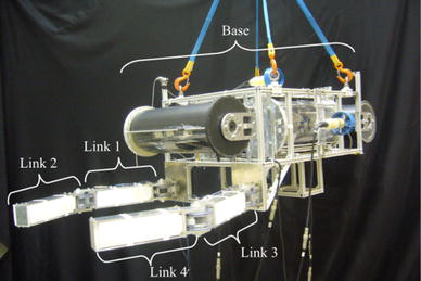 Experiment on a dual-arm underwater robot using resolved acceleration control method | SpringerLink