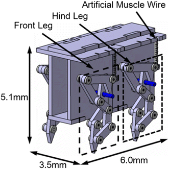 Four-leg independent mechanism for MEMS microrobot | SpringerLink