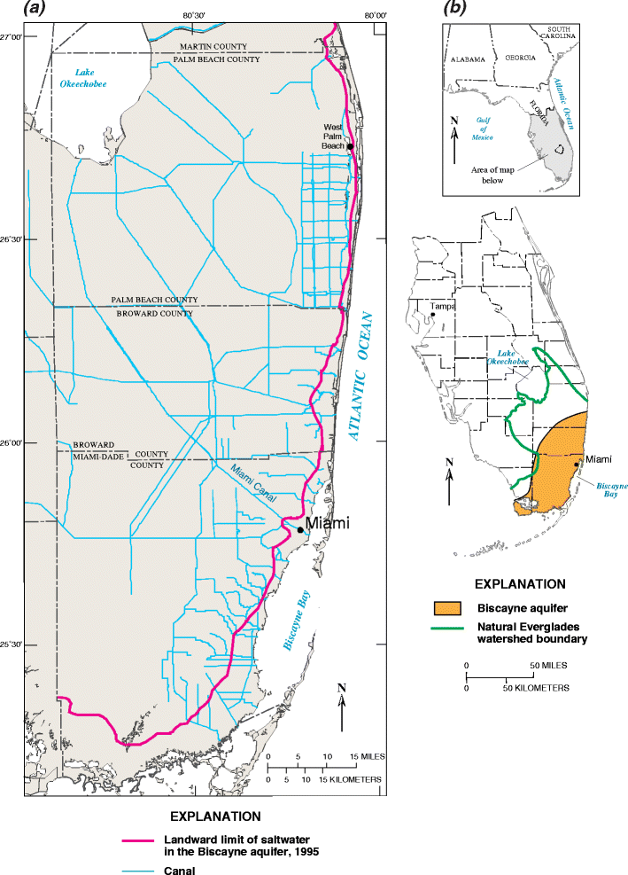 Saltwater intrusion in coastal regions of North America | SpringerLink