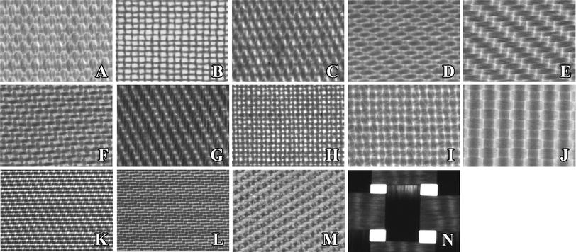 Blind weave detection for woven fabrics | SpringerLink