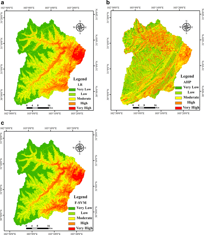 GIS-based landslide susceptibility mapping with logistic regression, analytical hierarchy ...