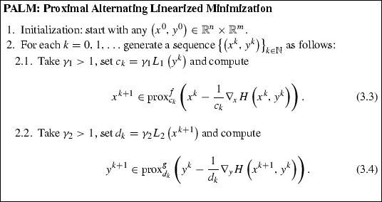 Proximal alternating linearized minimization for nonconvex and nonsmooth problems | SpringerLink