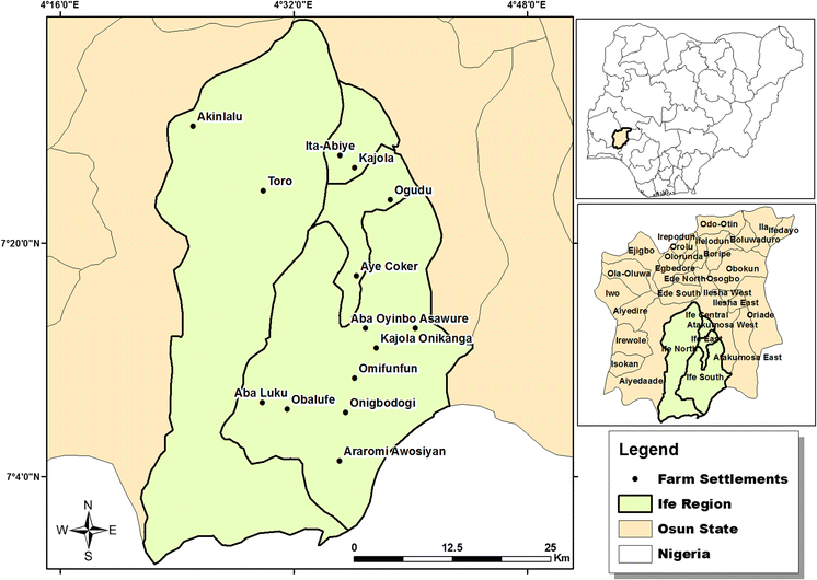 Assessing the relationship between soil quality parameters of Nigerian ...