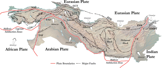 The 2014 Earthquake Model of the Middle East: seismogenic sources ...