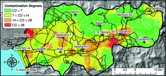 Assessment of the environmental conditions of the Sarno river basin ...