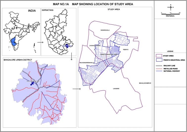 Evaluation of groundwater quality in and around Peenya industrial area ...