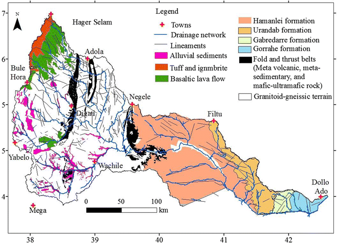Identification of hydrogeochemical processes in groundwater of Dawa ...