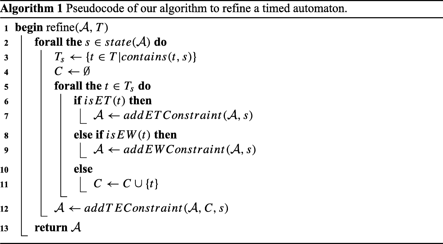 Semantics-driven extraction of timed automata from Java programs | SpringerLink