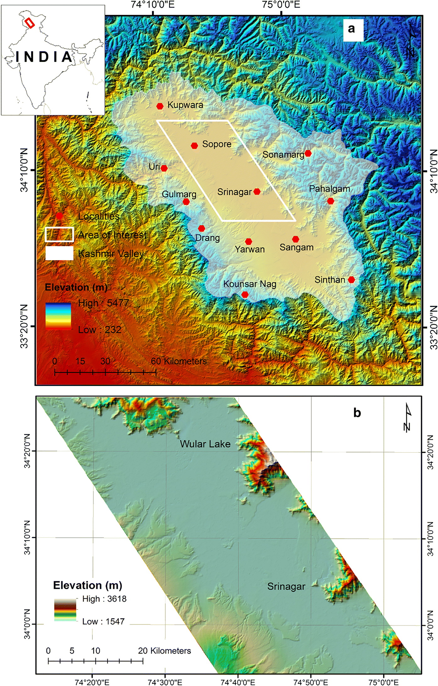 Using Landsat satellite data for assessing the land use and land cover ...