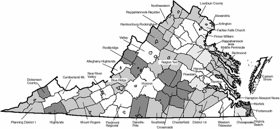 Variation in mental illness and provision of public mental health ...
