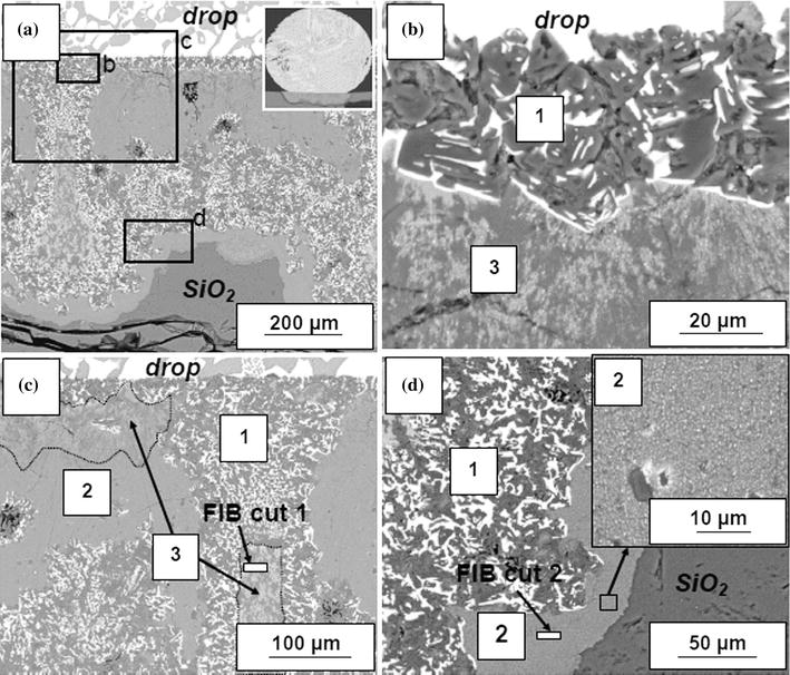 TEM characterization of the reaction products formed in Al–Cu/SiO2 ...