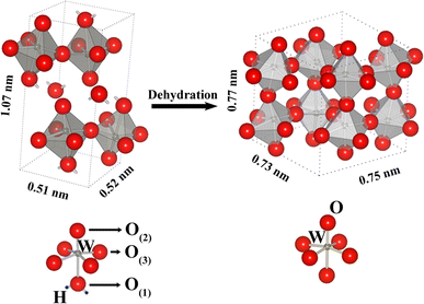 WO3 nano-ribbons: their phase transformation from tungstite (WO3·H2O ...