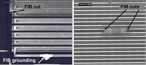 Failure localization with active and passive voltage contrast in FIB ...