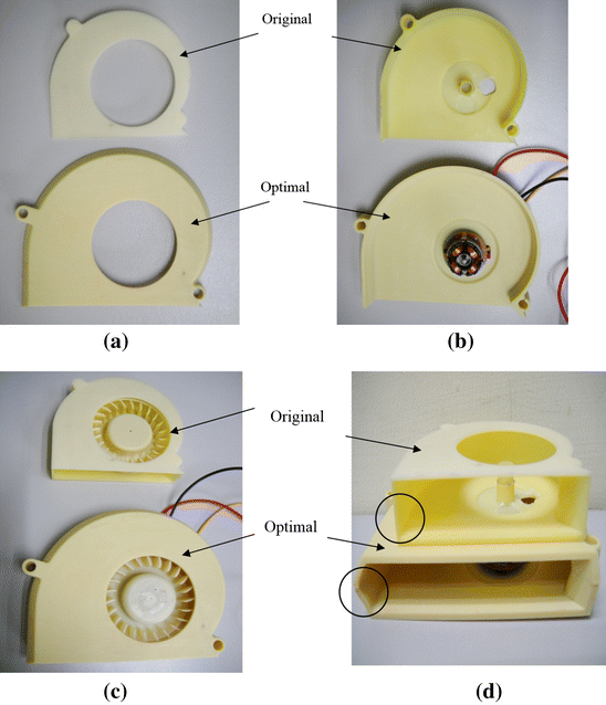 An optimal volute spiral case design for centrifugal fan: theoretical ...