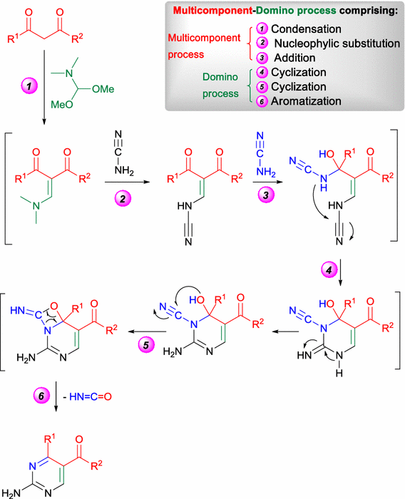 DBU-catalyzed, aromatization-oriented, regioselective domino synthesis ...