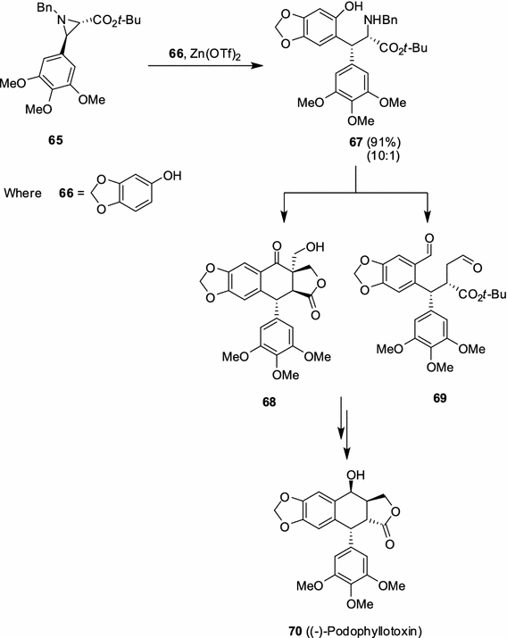 Nucleophilic ring opening reactions of aziridines | SpringerLink