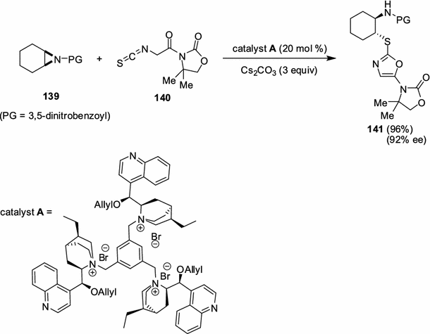 Nucleophilic ring opening reactions of aziridines | SpringerLink