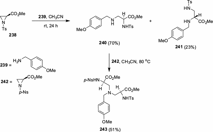 Nucleophilic ring opening reactions of aziridines | SpringerLink
