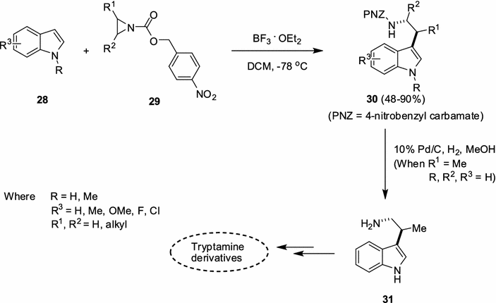 Nucleophilic ring opening reactions of aziridines | SpringerLink