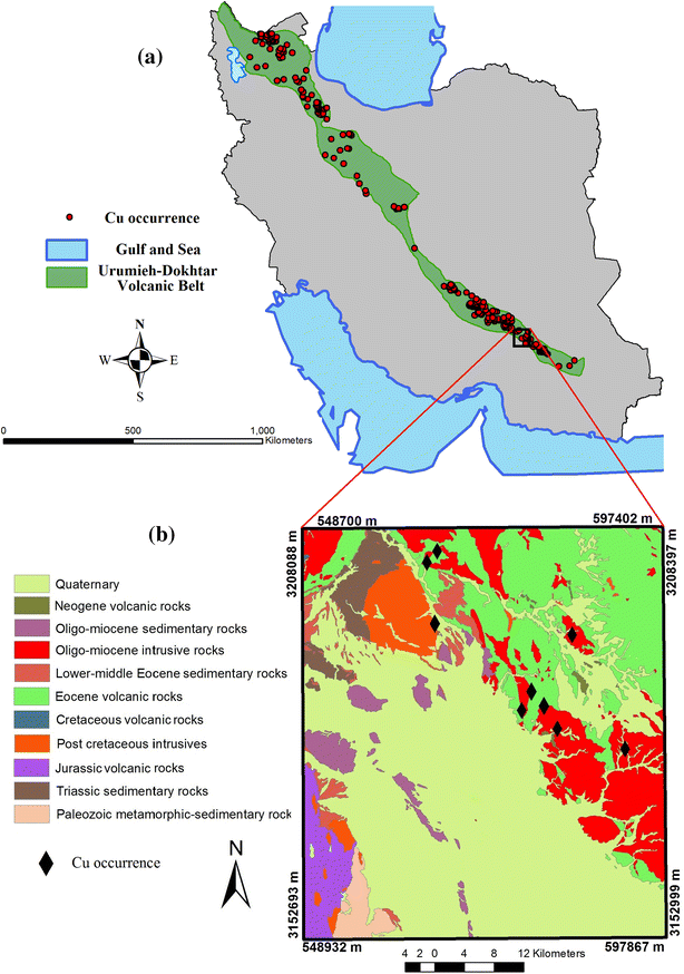 Data-Driven Index Overlay and Boolean Logic Mineral Prospectivity Modeling in Greenfields ...